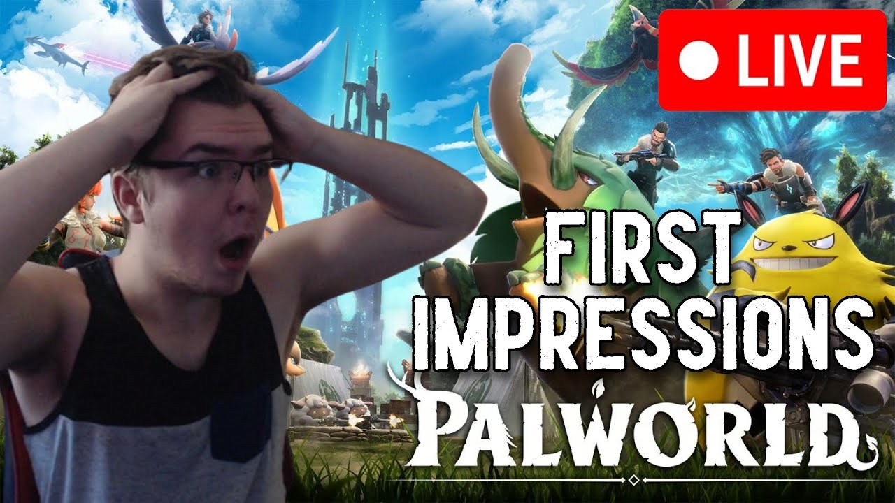 [LIVE] PALWORLD IS FINALLY HERE!! Multiplayer Server Let's Play! - YouTube