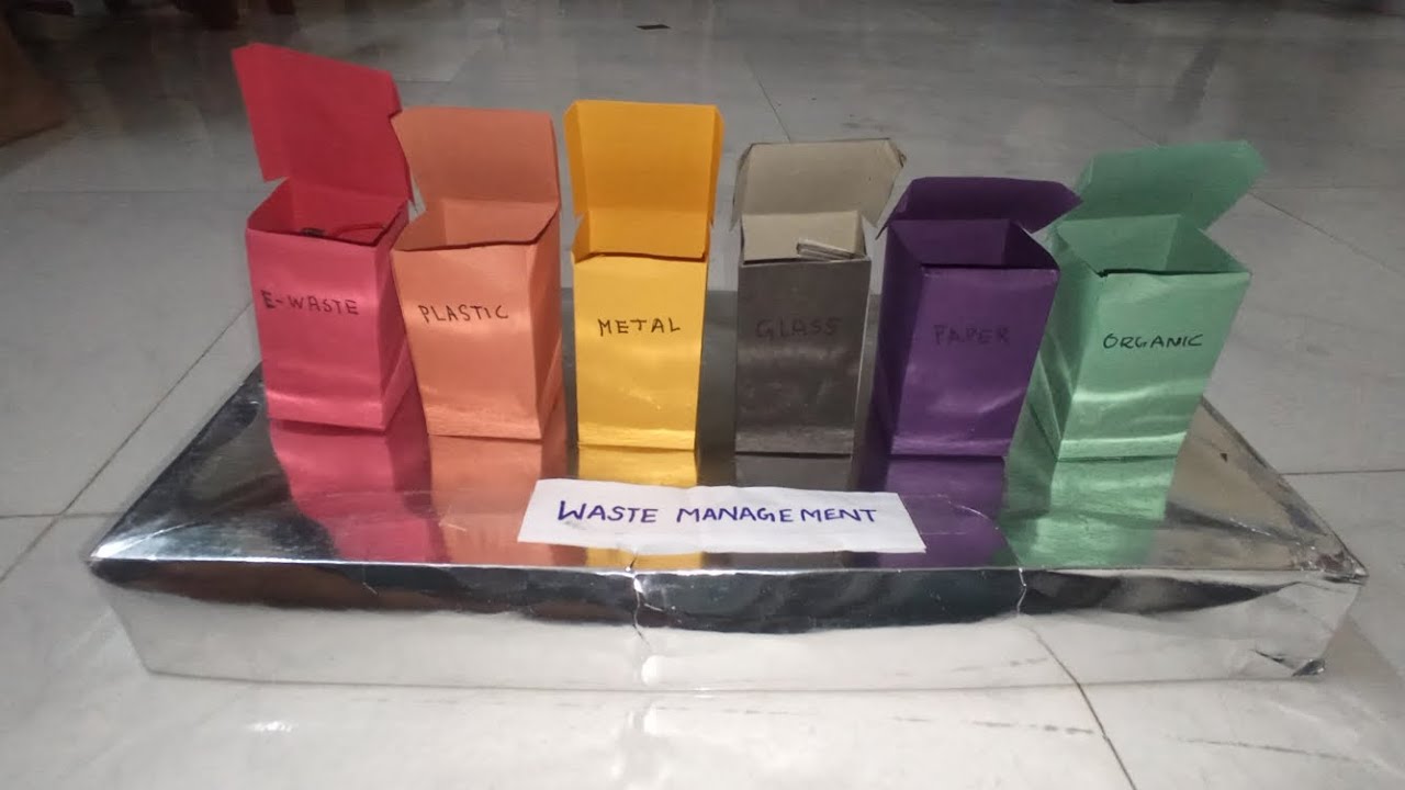 Waste Management Project for School Children - YouTube
