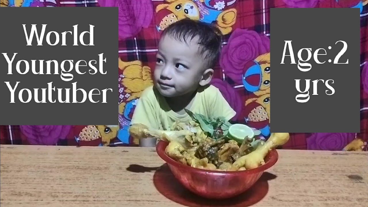 World Youngest Youtuber// First Video// - YouTube