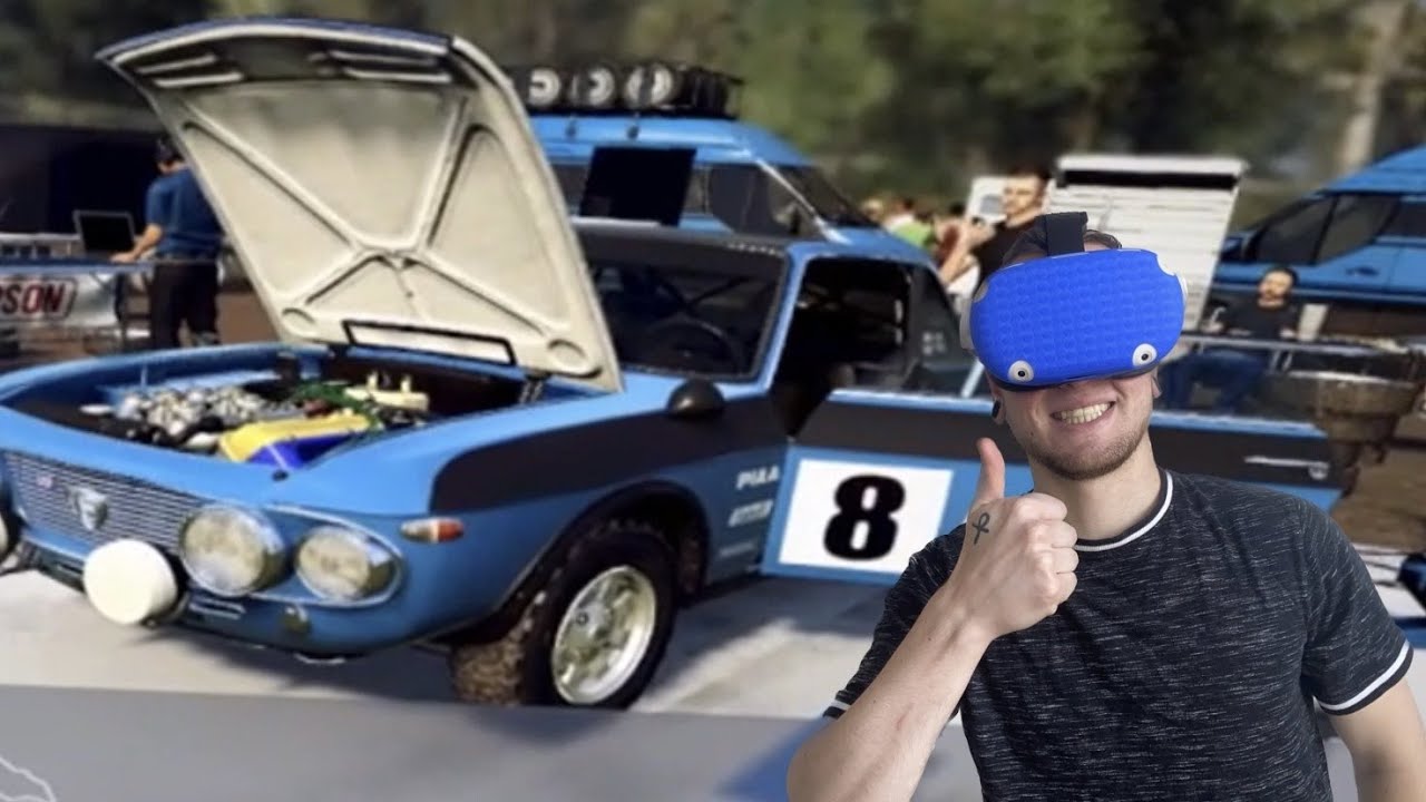 My FIRST TIME Racing IN VR | Dirt Rally 2.0 | Logitech G29 Gameplay ...