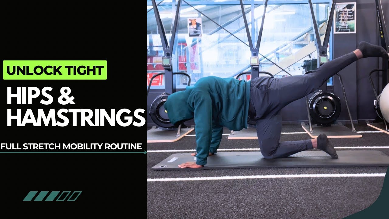 Unlock Tight Hips and Hamstrings: Full Stretch & Mobility Routine - YouTube