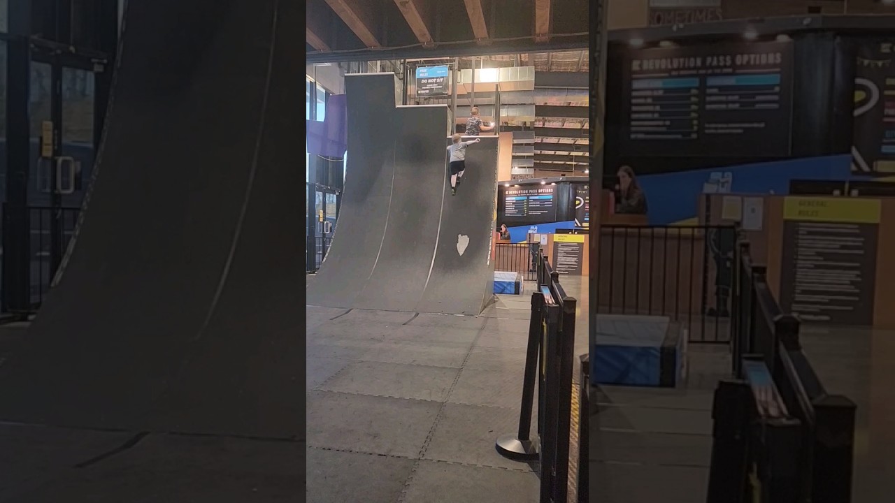 Little Ninja Kid's Gravity Defying Climb! - BIZ KIDZ SHORTS - YouTube