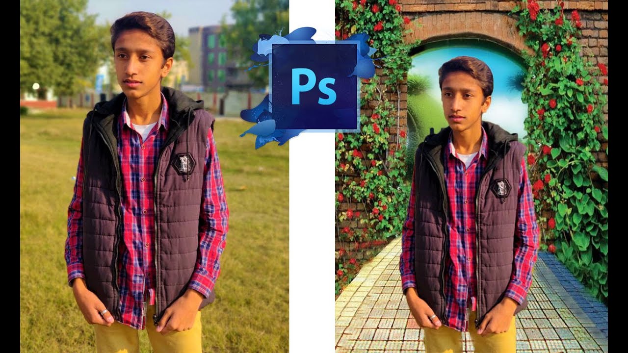 How to remove Background and Change Background in Photoshop -Shabi ...