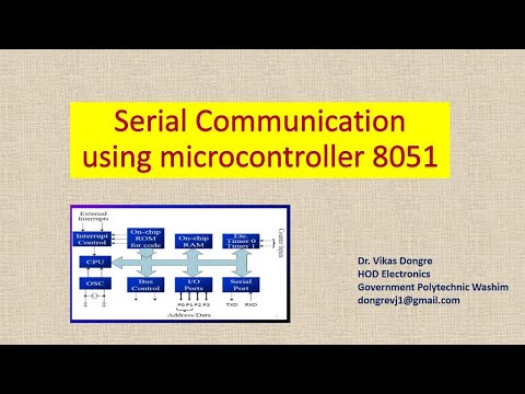 Serial Communication using Microcontroller 8051
