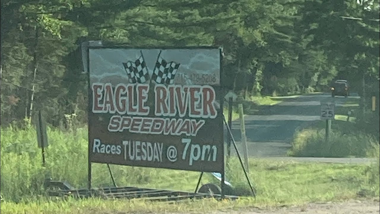 Great racing Eagle river speedway 7/16/24 all features - YouTube