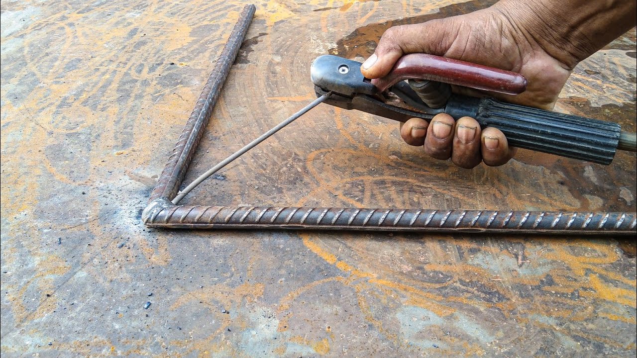 steel bar two powerful joint welding tricks that few people know about ...