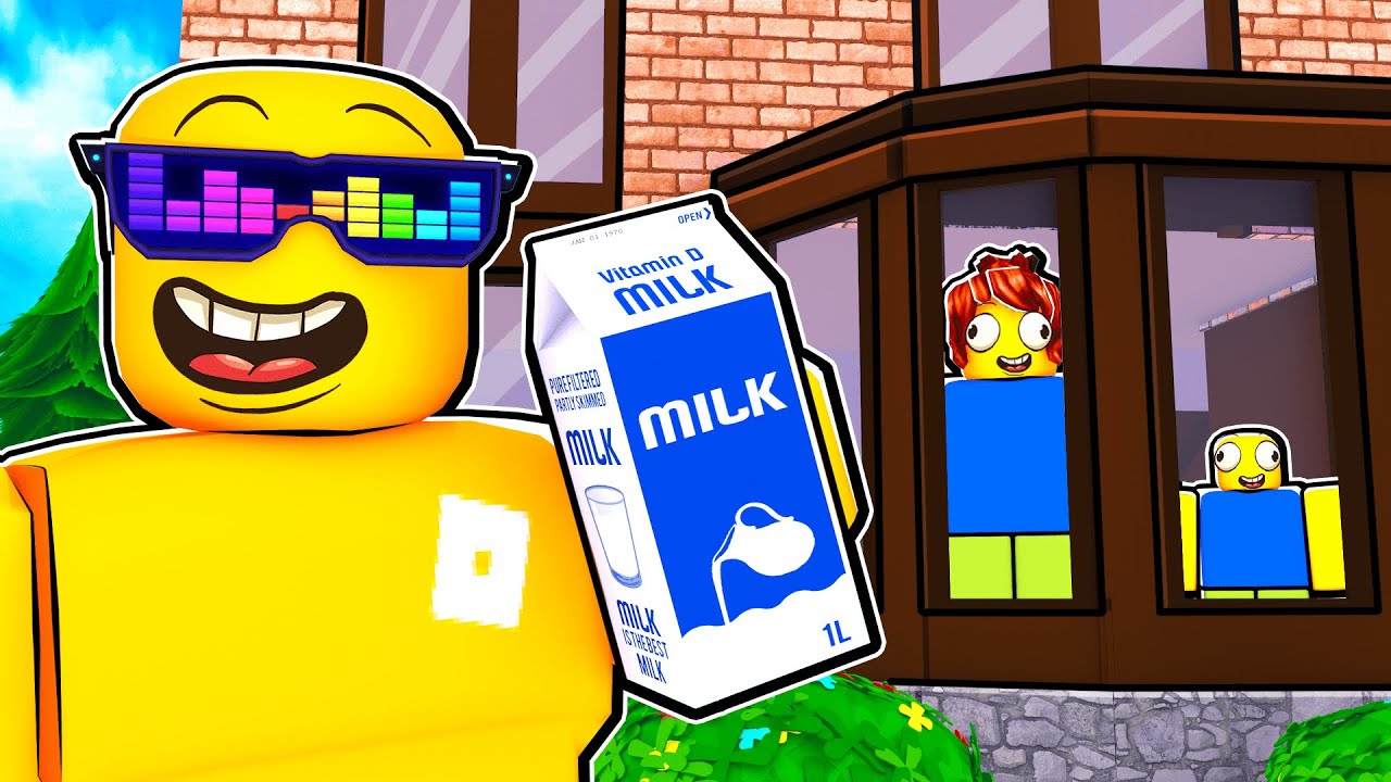 Getting MILK in Roblox - YouTube