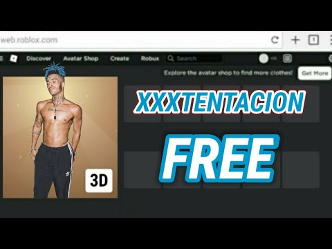 How to make XXXTENTACION in Roblox for FREE - YouTube