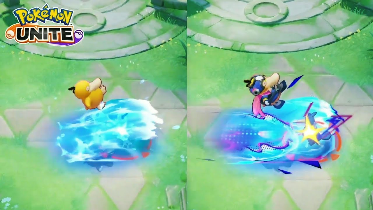 Psyduck Default vs Super Suit Style Move Effects Comparison - Pokémon ...