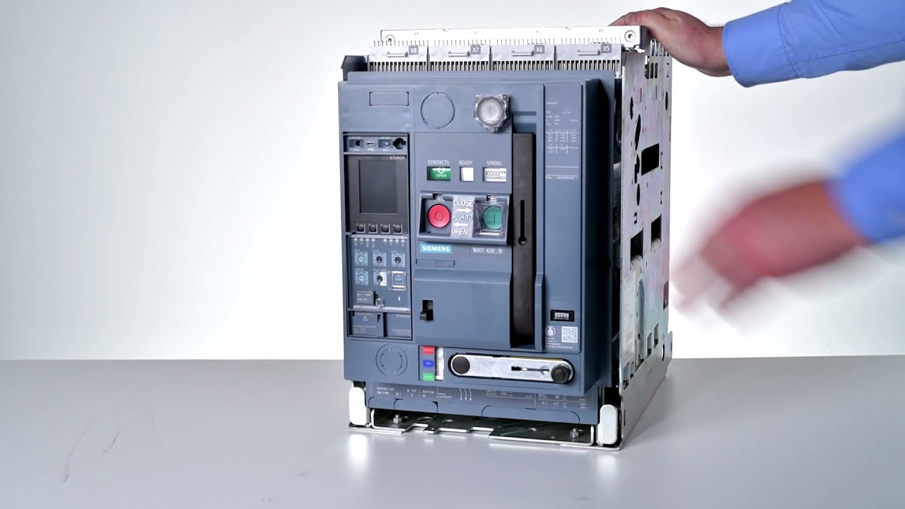 Offene Leistungsschalter 3WA - Einbau des offenen Leistungsschalters ...