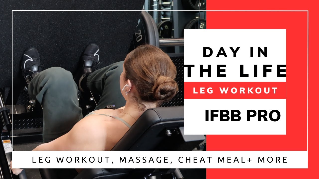 IFBB PRO MICD UP LEG DAY | DAY IN THE LIFE - YouTube