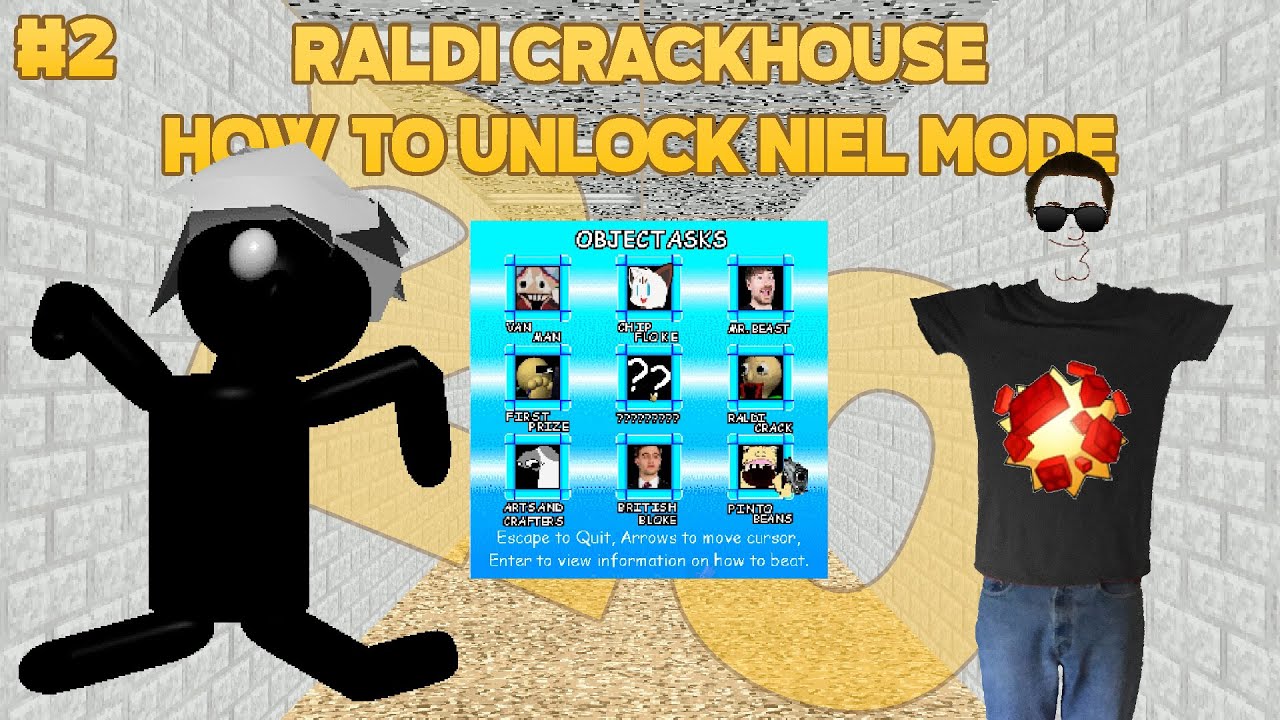 Curropted Student?! | Raldi's Crackhouse 2.0 Part 2 - How To Unlock ...