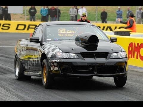 Higgins LS1 Ute runs 9.05 naturally aspirated - YouTube