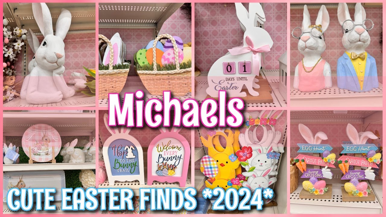 🐇MICHAELS EASTER SHOP WITH ME | Springtime Delights🌺 - YouTube