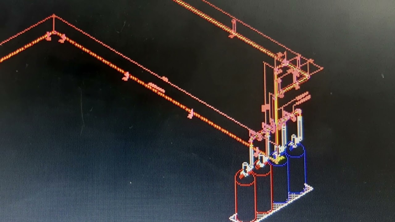 FM200 FIRE SUPPRESSION SYSTEM|| ISOMETRIC VIEW - YouTube