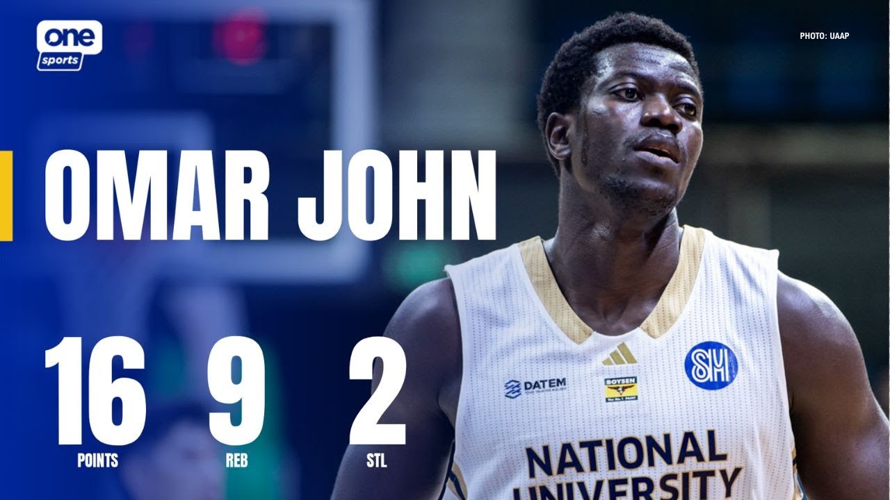Omar John DROPS 16 PTS for NU vs FEU | UAAP Season 88 Men’s Basketball ...