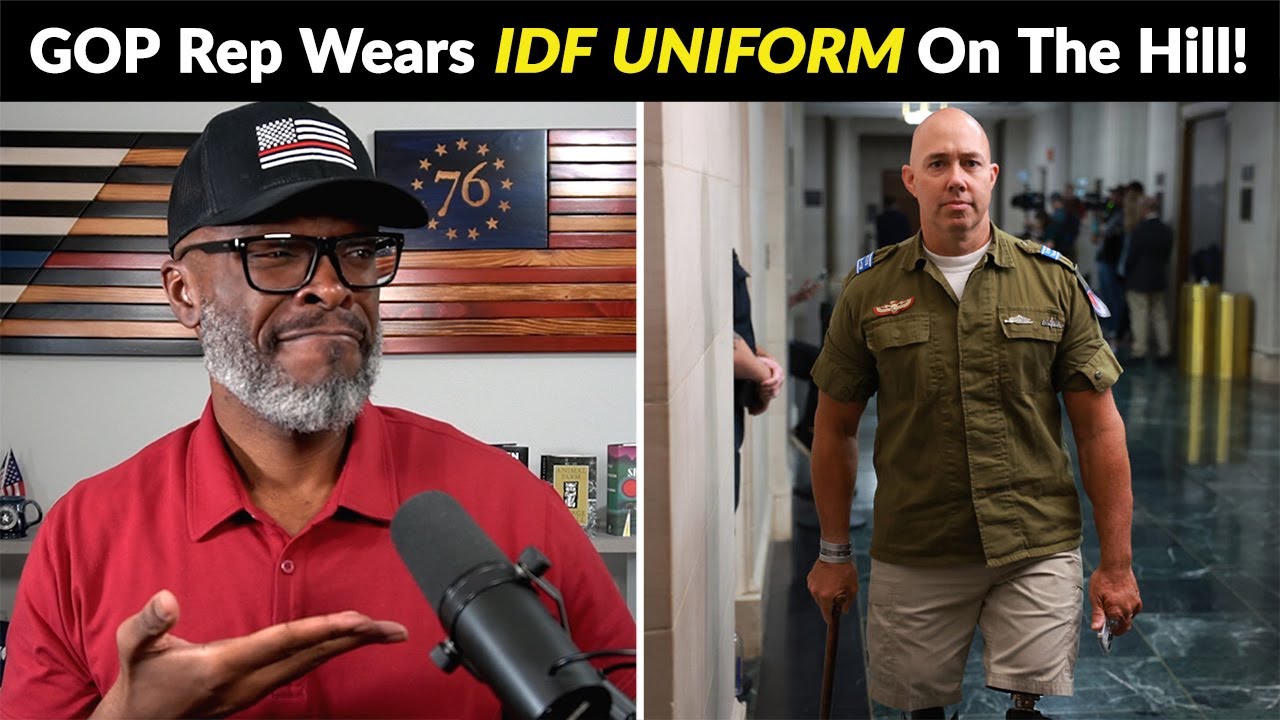 GOP House Rep Wears ISRAELI MILITARY UNIFORM On Capitol Hill! - YouTube