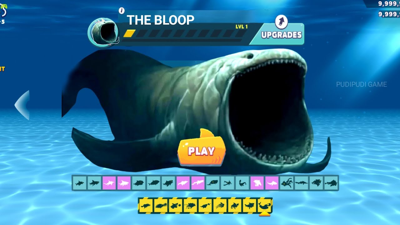 THE BLOOP NEW SHARK COMING SOON - BIGGER MONSTER SEA - HUNGRY SHARK ...