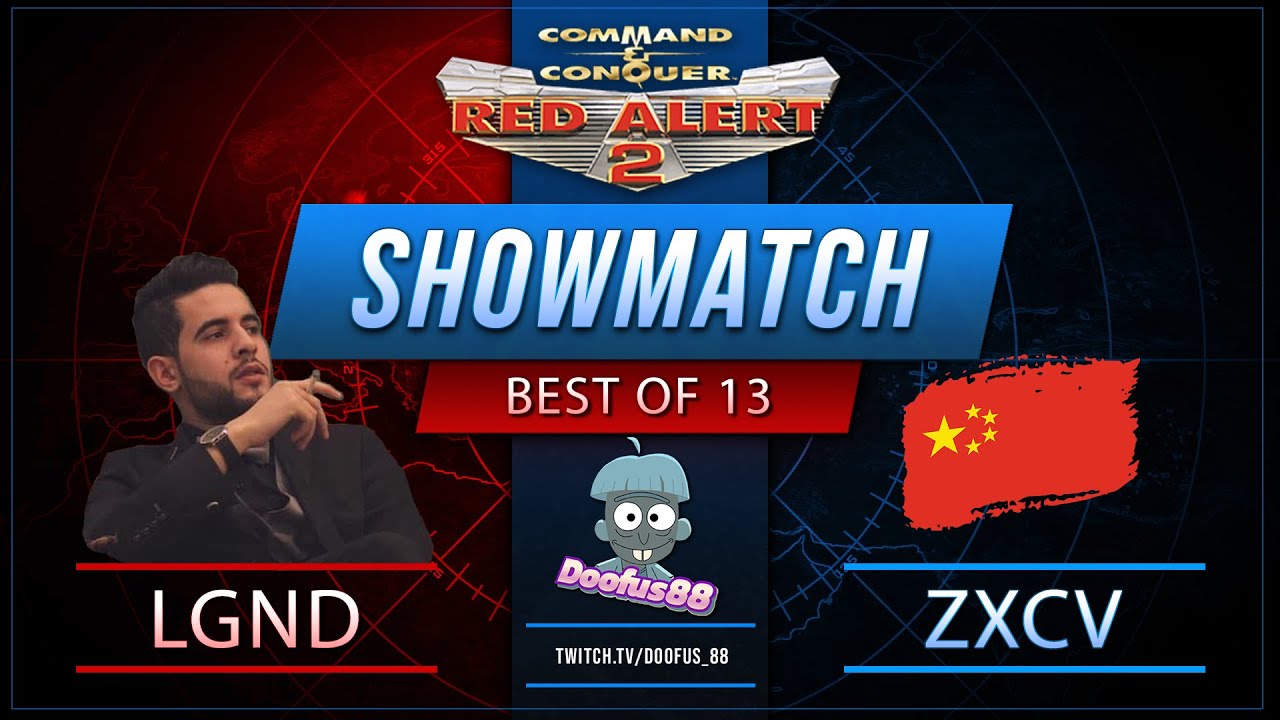 LGND vs ZXCV - Red Alert 2 - YouTube