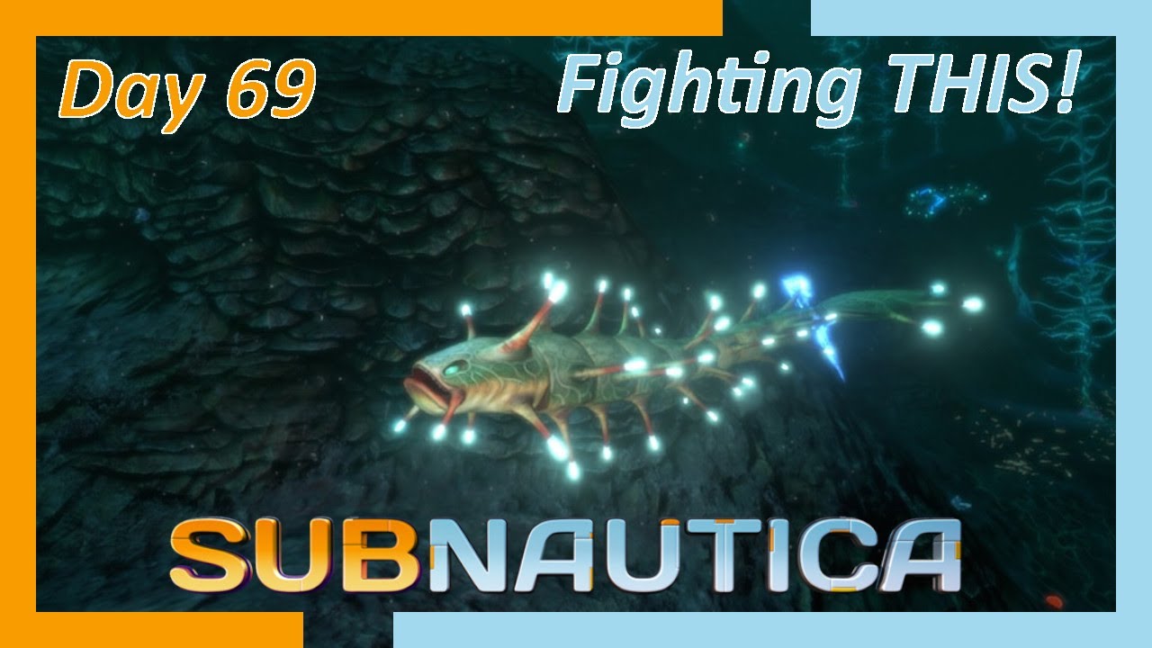 Subnautica Gameplay - Fighting a Giant Electric Eel! - Underwater ...