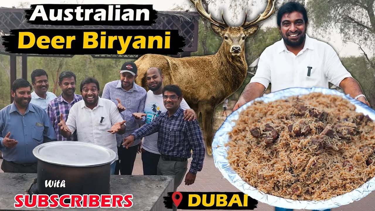 மான் பிரியாணி | Australian Deer Biryani Recipe in Tamil | Easy Cooking ...