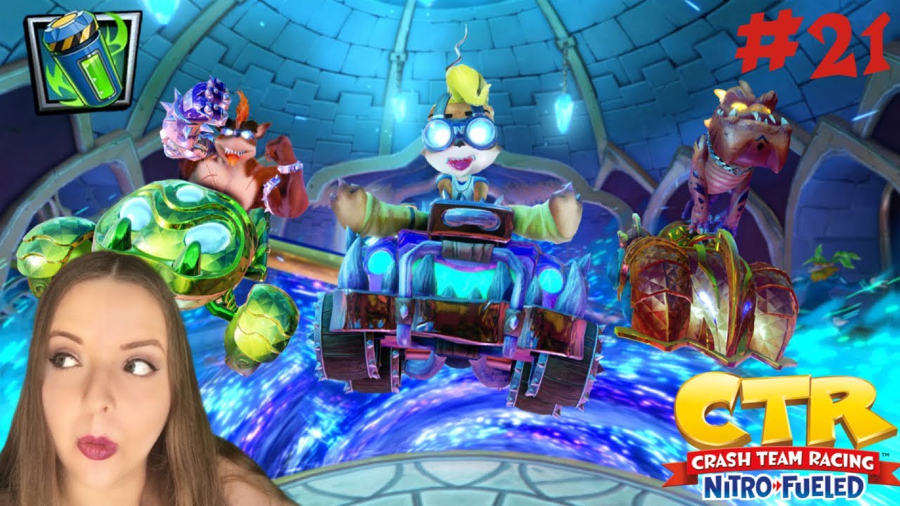 DROP YOUR POWERUPS! | Let's Play: Crash Team Racing Nitro-Fueled (Spyro ...