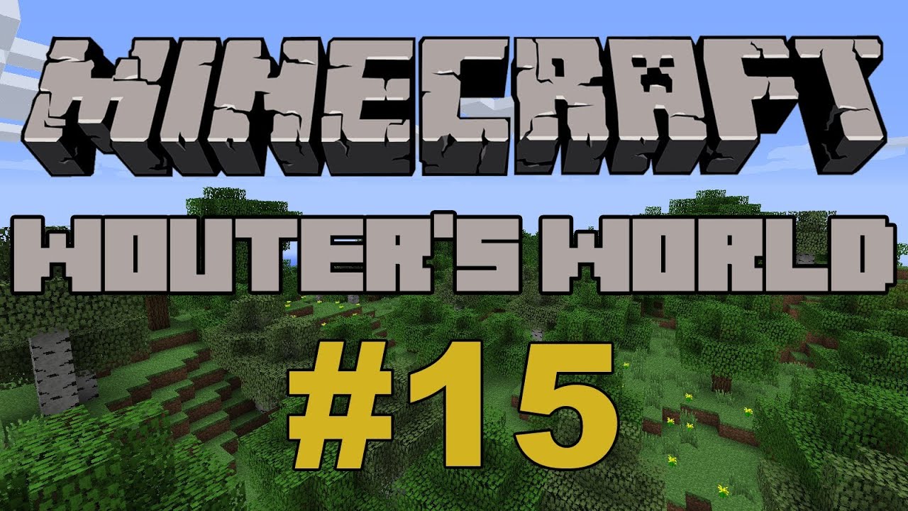 Minecraft: Wouter's World - #15 - "Terug onder de Grond" (Survival Let ...