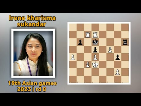 Raja salah parkir berakhir na'as || irene vs gianyun || Asian games women's 2023 | rd 8