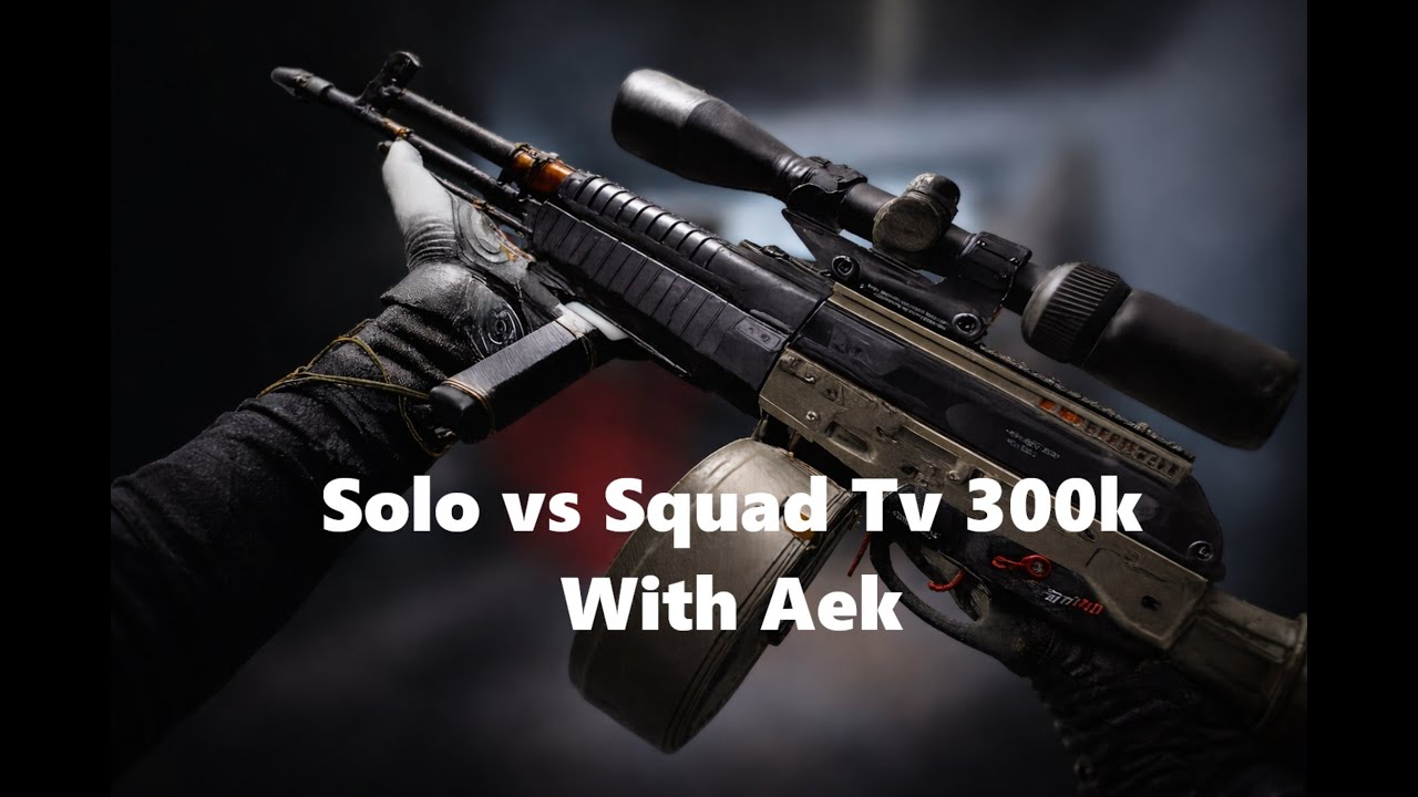 Arena Breakout Infinite - Solo Tv 300K With AEK Mag 100 BP - YouTube