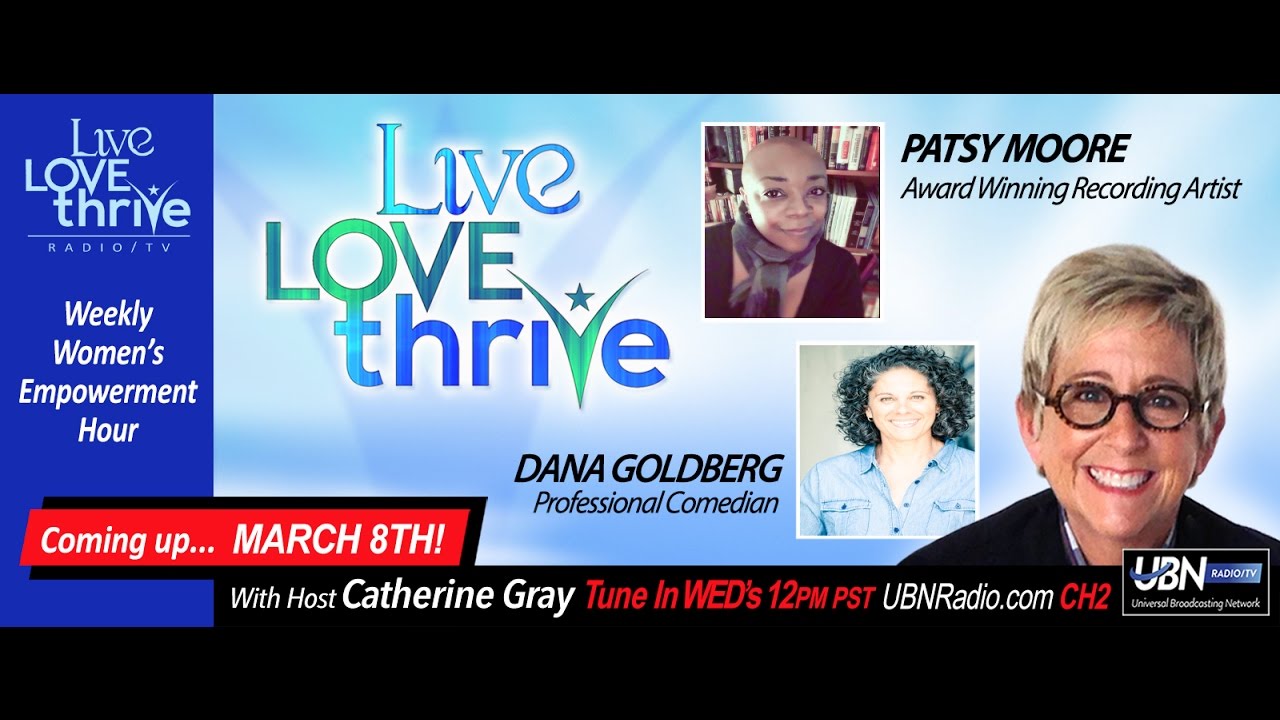 Ep. 33 Professional Comedian Dana Goldberg and Recording Artist Patsy ...