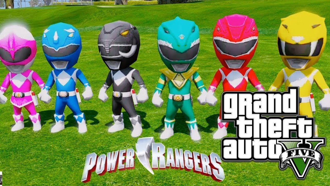 Little Power Rangers GTA V Mods | Power Rangers GTA V Mods w/ | GTA V ...