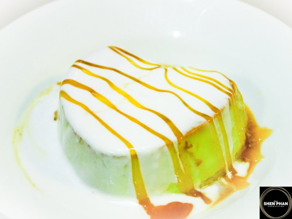 Asian Pandan Flan Caramel - YouTube