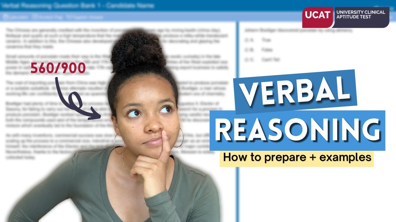 UCAT Verbal Reasoning 2020 - How to prepare (avoid my mistake ...