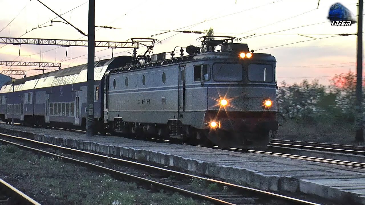 Trenul Regio 4151 Bistrița Nord-Deda în Gara Sărățel - 09 Aprilie 2024 ...