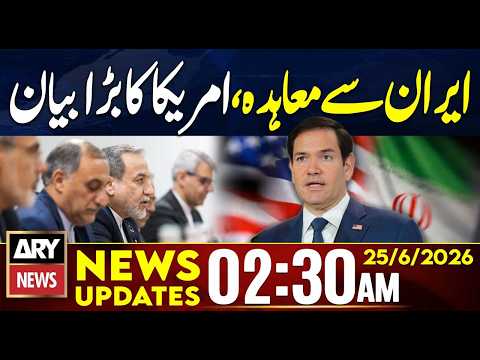 Marco Rubio Says Work Continues on Details of Iran Agreement | 2:30 AM News Updates | 25 June 26