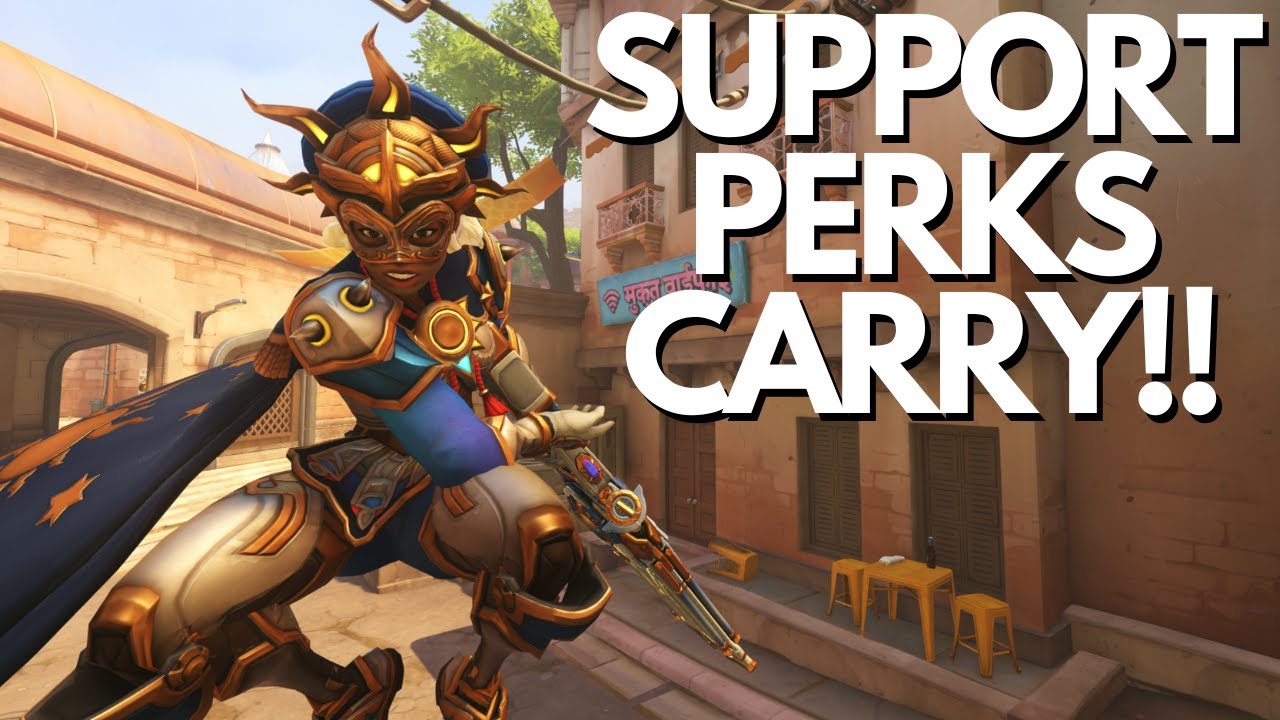 SUPPORT PERKS CARRY!! | Overwatch 2 Season 15 - YouTube