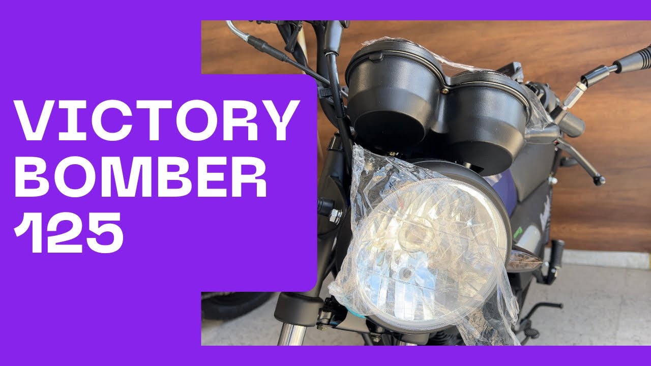 QUE TRAE de NUEVO la VICTORY BOMBER 125? | OPINION - YouTube