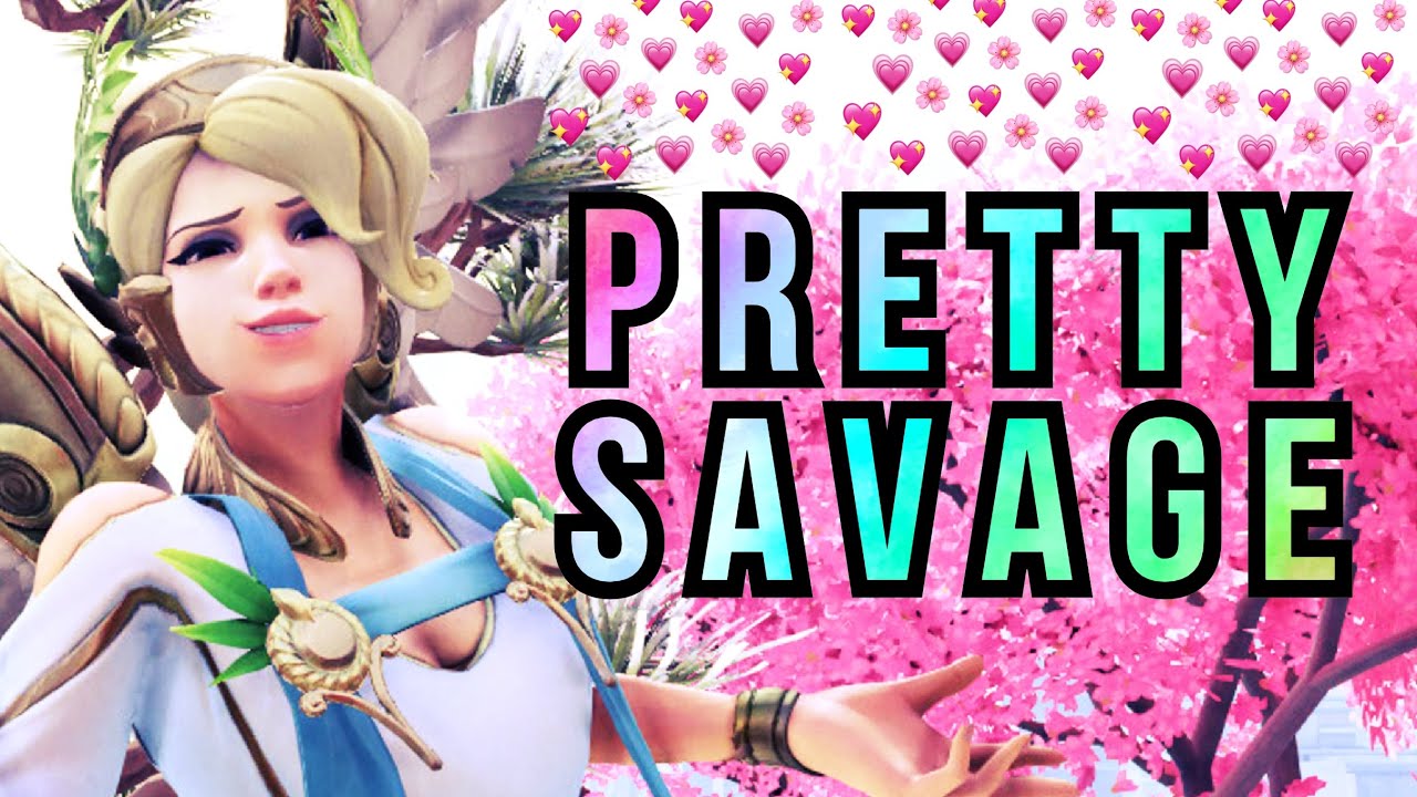 Pretty Savage - Overwatch Mercy Montage - YouTube