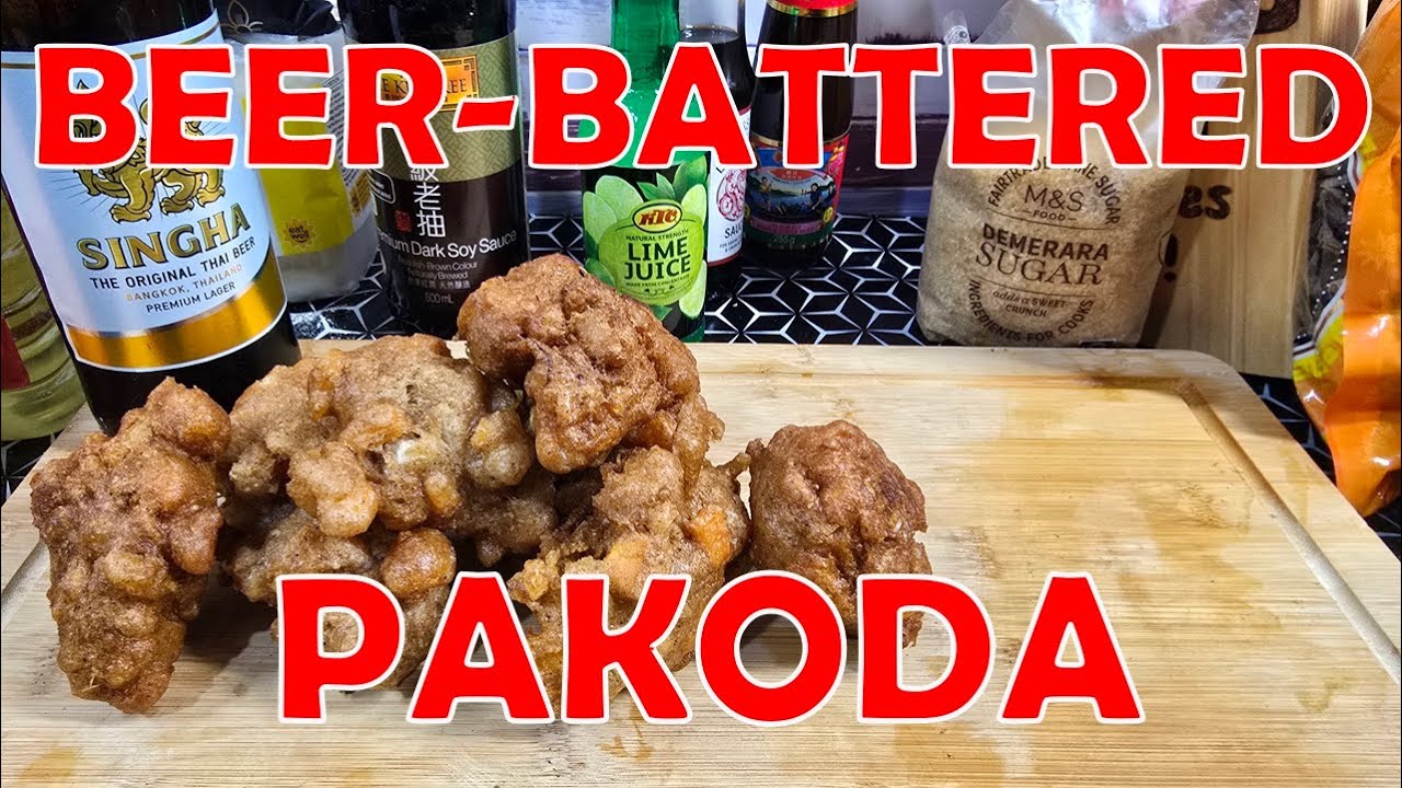 Chinese Beer Battered Pakodas - a takeaway dish - YouTube