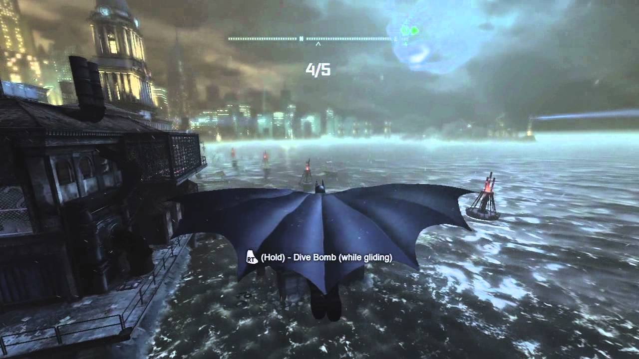 Batman Arkham City:How To Get The Grapnel Boost (HD) - YouTube