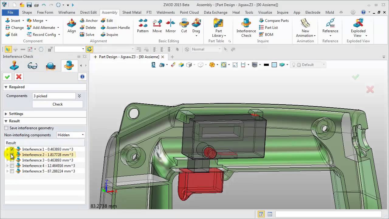 Improved Interference Check - YouTube