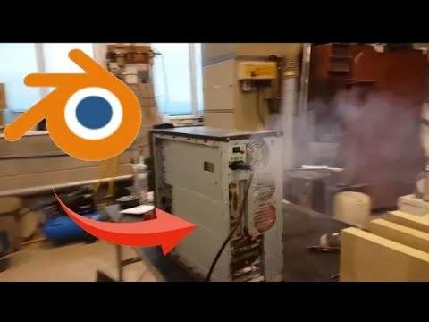 An old computer runs 8k blender(8k meme) - YouTube
