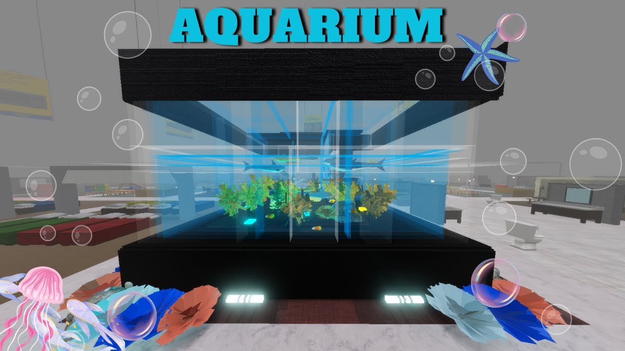 I BUILT A GIANT AQUARIUM! | Roblox SCP-3008 - YouTube