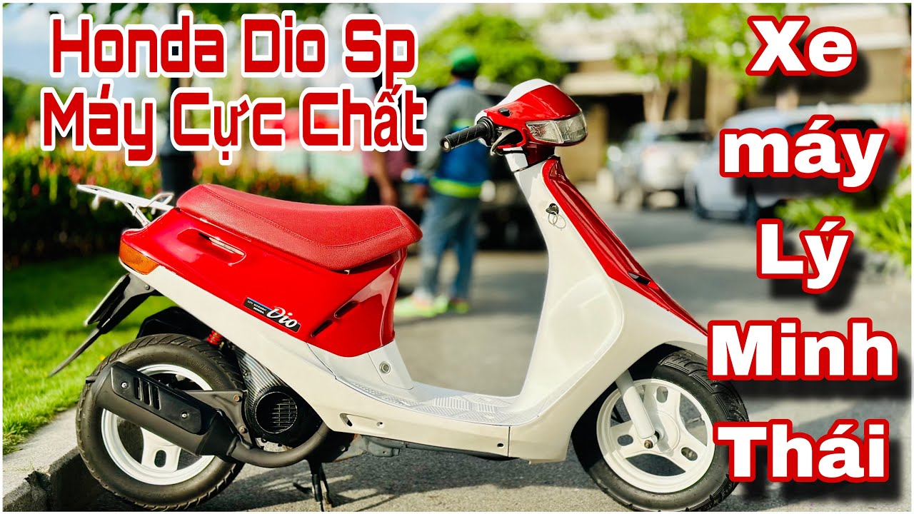 Dio Sp 50cc 2 thì màu trắng đỏ - Xe máy Lý Minh Thái - Mini Scooter ...