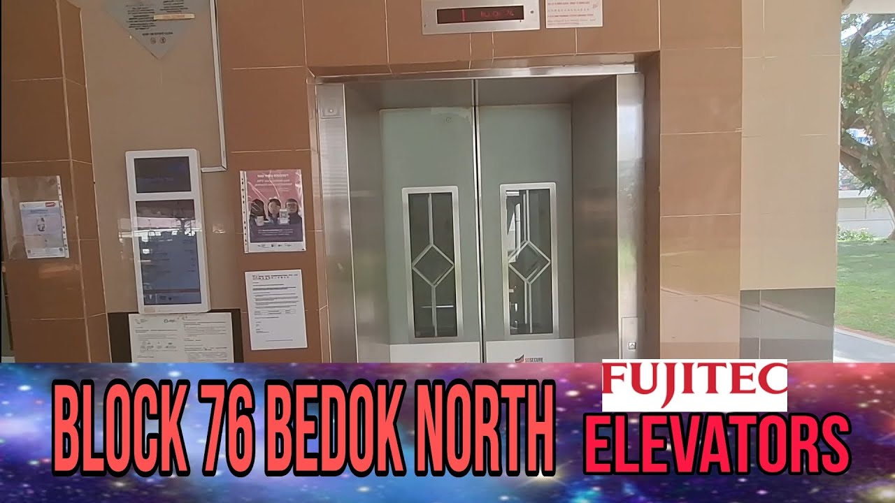 Block 76 Bedok North - Fujitec elevators - YouTube