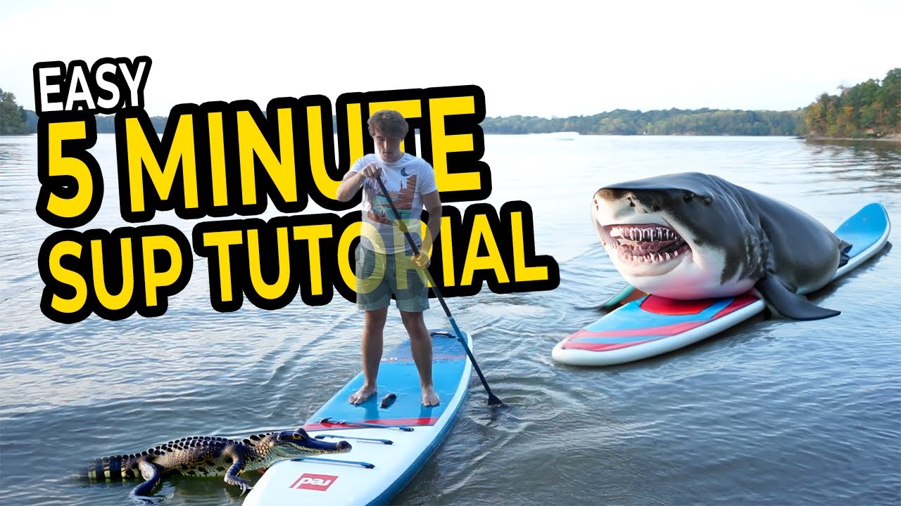 Easy 5 Minute Paddle board Tutorial | How to Paddle board for beginners ...