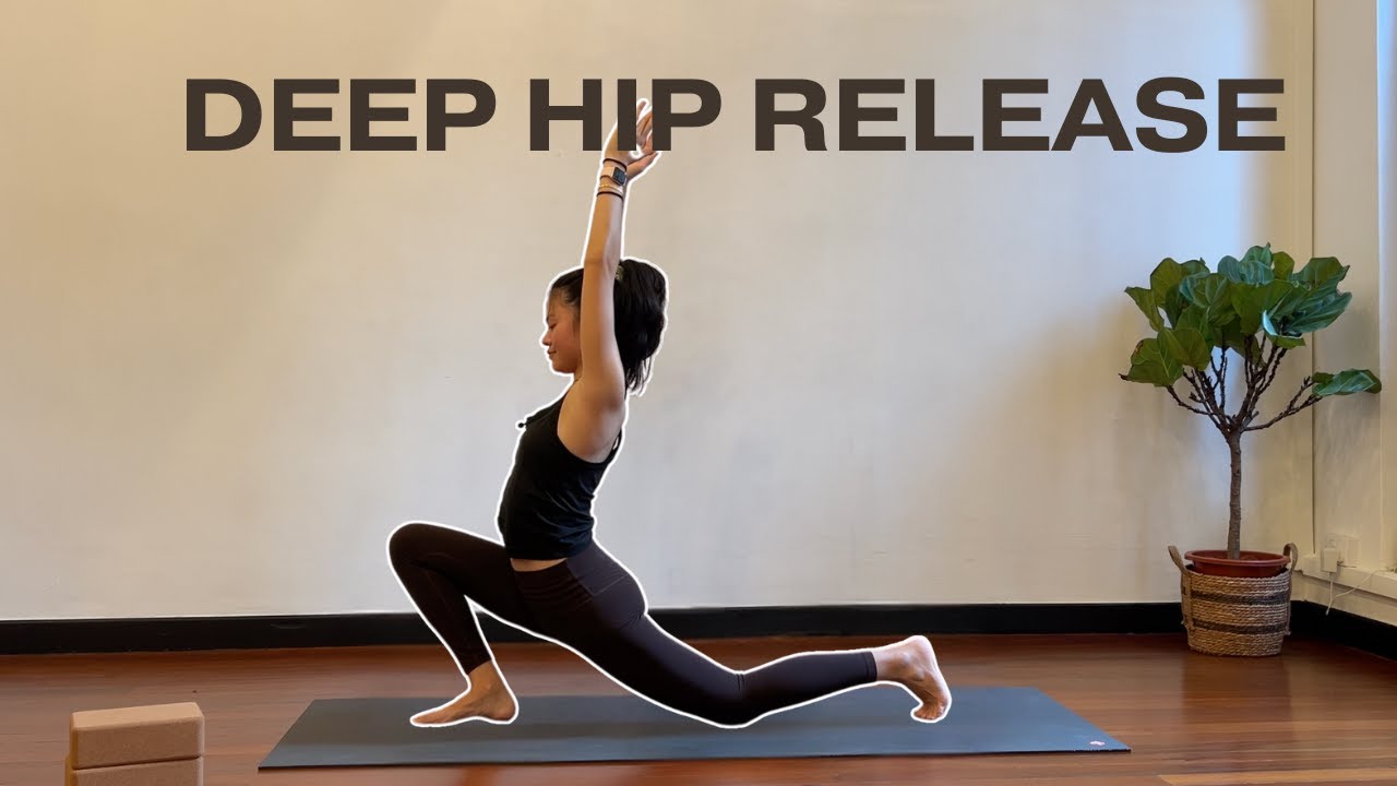 Deep Hip Stretch | 13 Mins For Tight Hips - YouTube