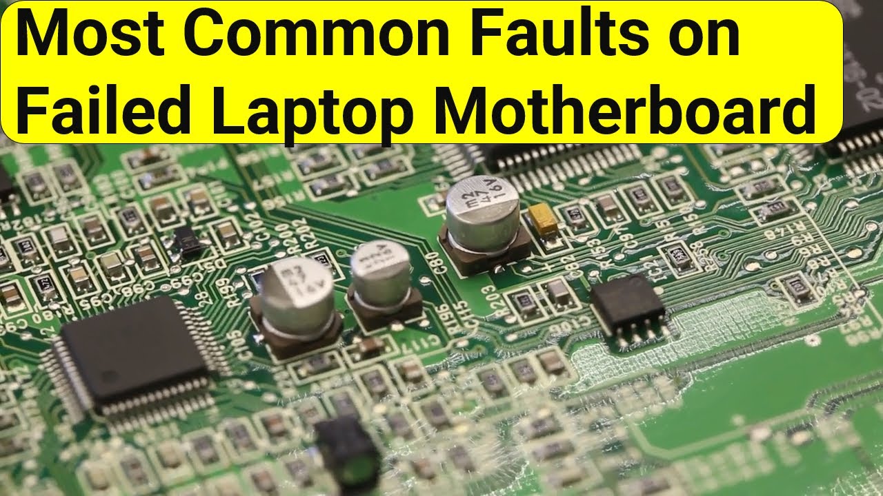 Most Common Fault on a Failed & Dead Laptop Motherboard 2023 - YouTube