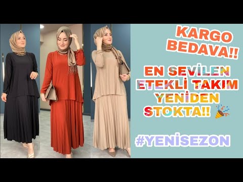 Etekli Takımlar - Tesettür Giyim (RUSEMODA)