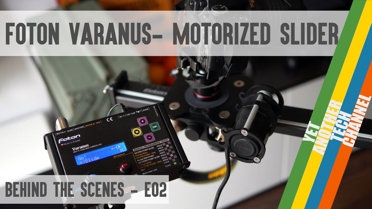 Varanus slider motor unit - perfect companion for Kameleon (motorized ...